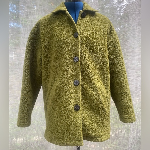 Sigrid Olsen | Jackets & Coats | Vintage Sigrid Olsen Sport Olive Green ...